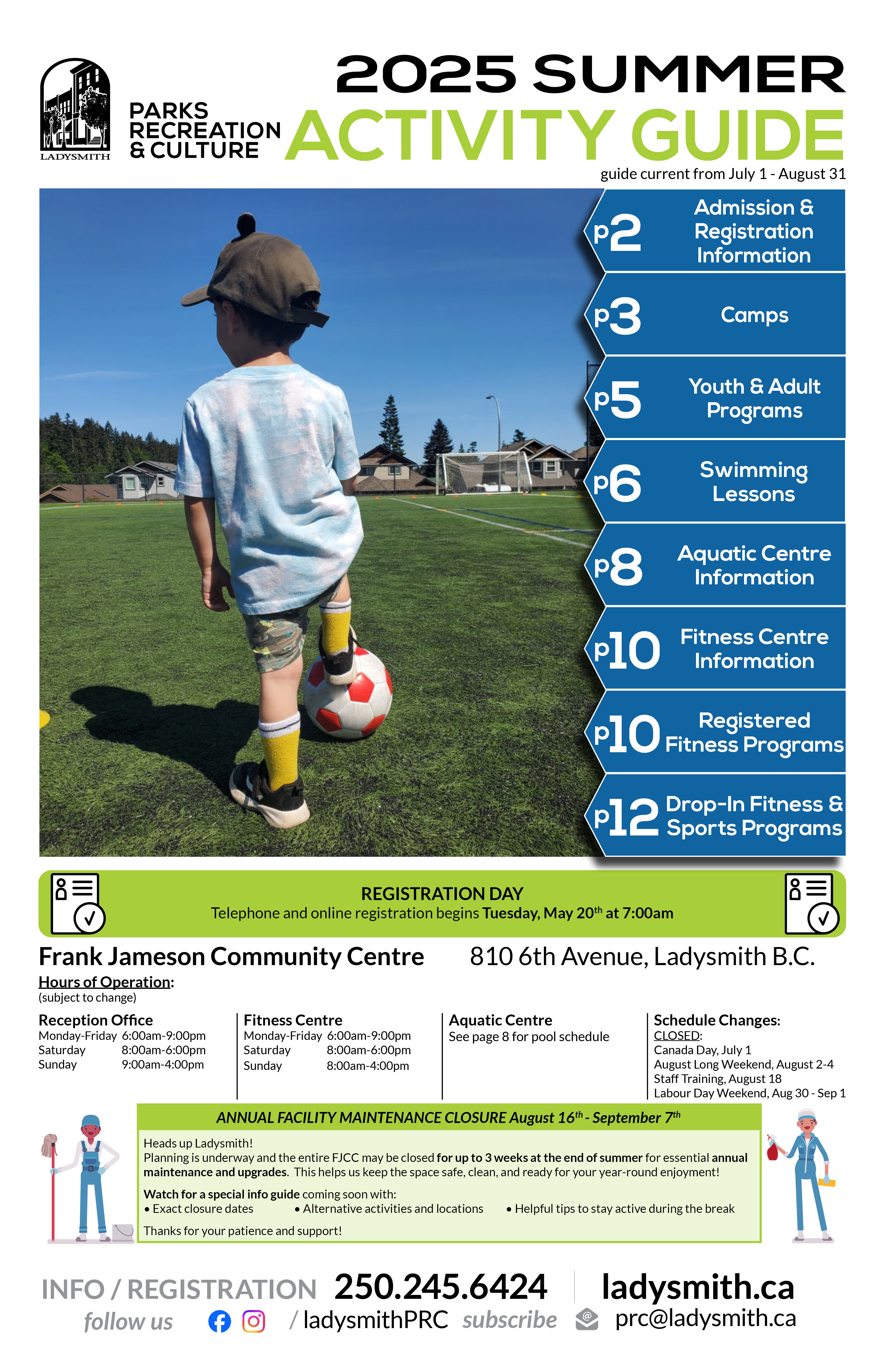 Schedules - Guides